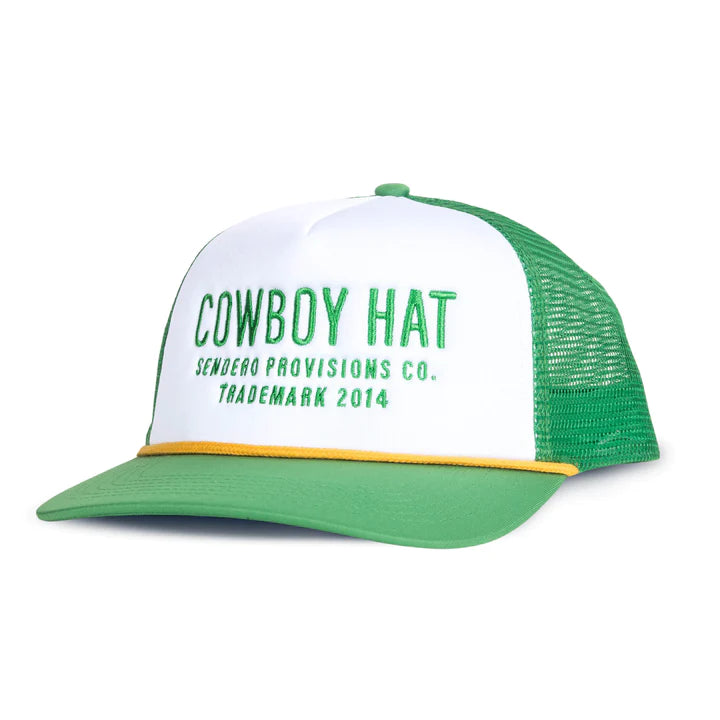 Cowboy hat- Green - Sendero – Cavalier